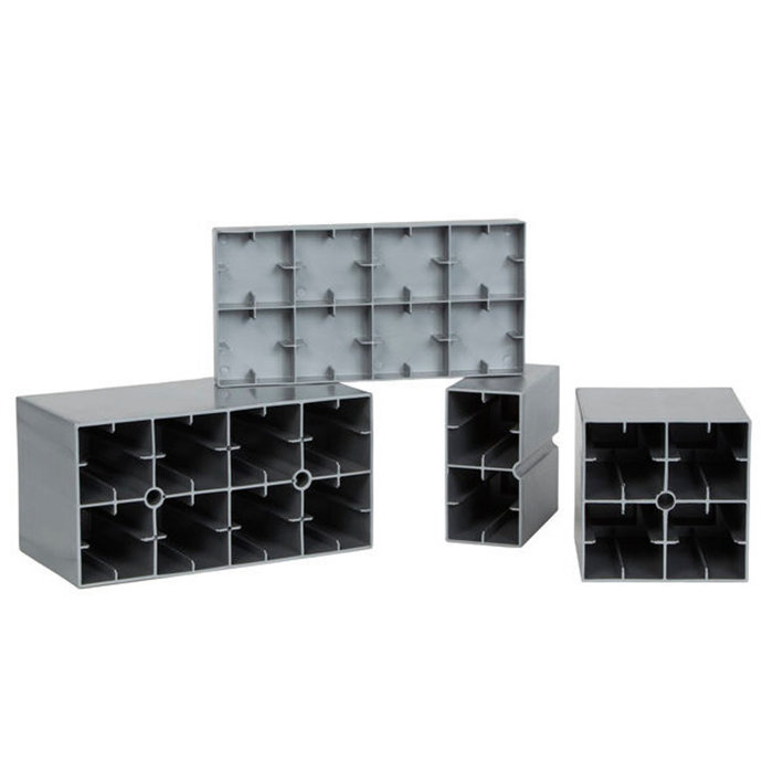 Versare 4' Tall Everblock Staggered Wall Kit | Wayfair